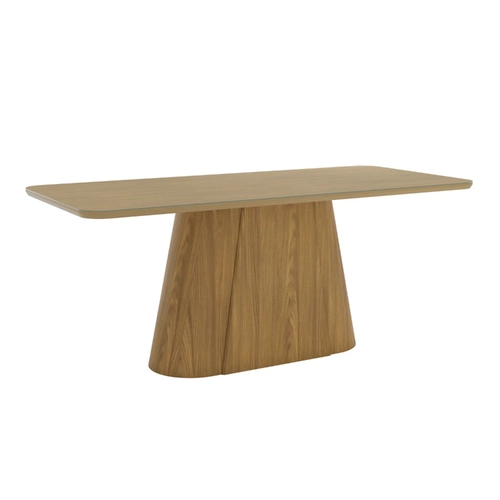 Mesa de Jantar com 8 Lugares Henn Olivia 80x200x100cm SC122-128 Nature ...