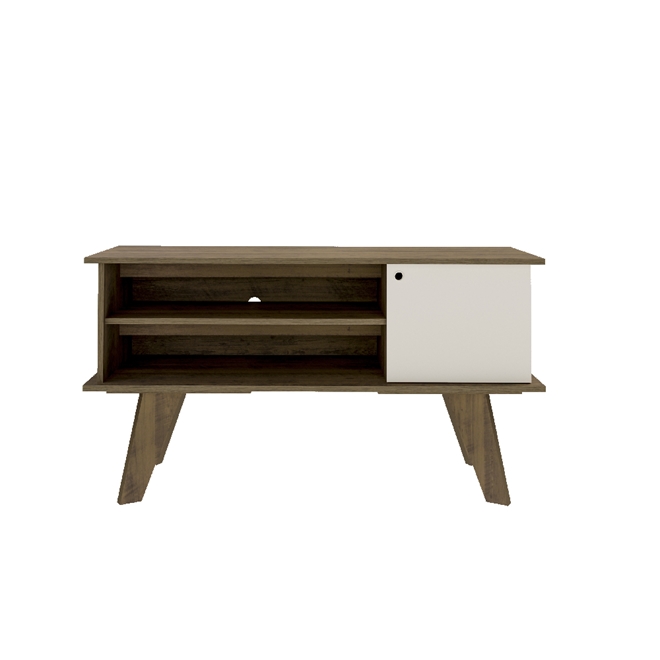 Rack para TV até 50" Artely Frank 4104 Pinho/Off White SE