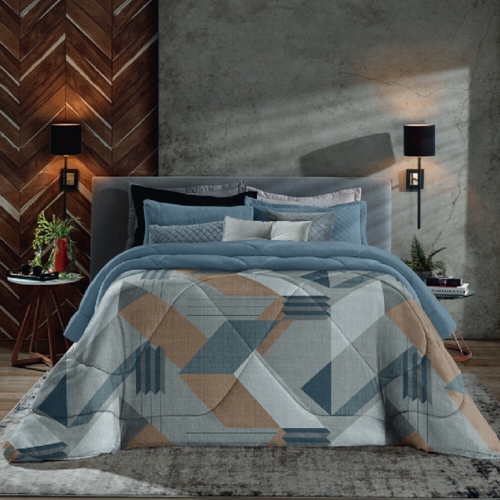 Edredom Hedrons Combo Milano Sortido Queen