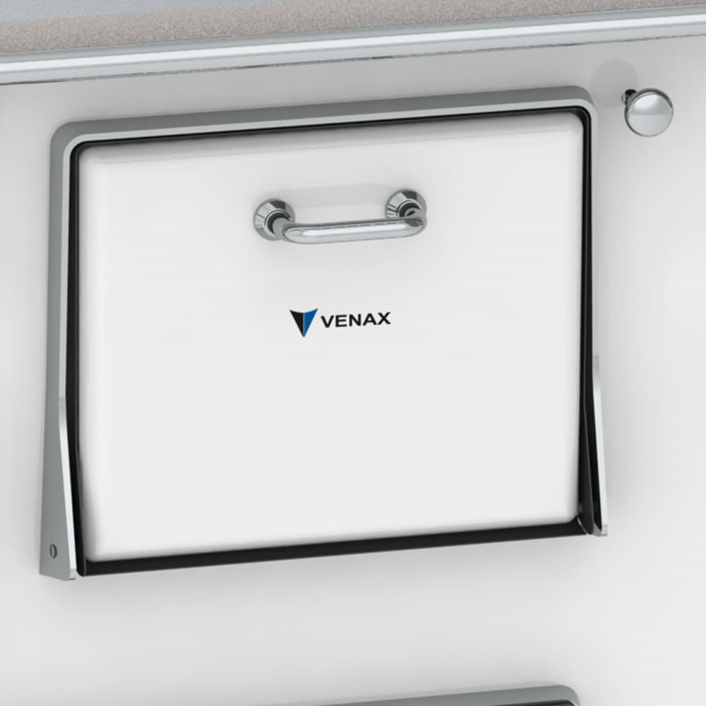 Fogão a Lenha N2 Venax Gab c/ Tampa Chaminé à Direita Bco